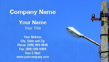 Lighting Business Cards