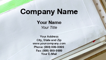 Post Office Business Cards