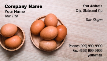 Poultry Business Cards