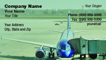 Aviation Maintenance Business Cards