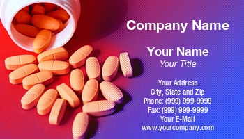 Pharmacist Business Cards
