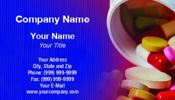 Pharmaceutical Business Cards