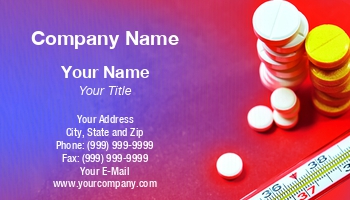 Pharmaceutical Business Cards