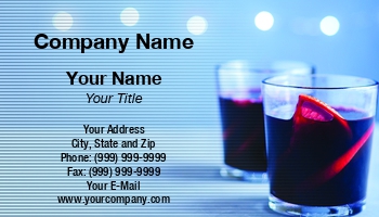 Beverage Business Cards
