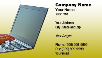 Technician Computer Business Cards