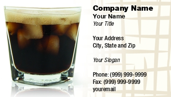Beverage Business Cards