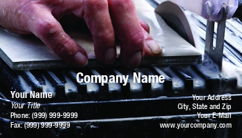 Tile Finisher Business Cards