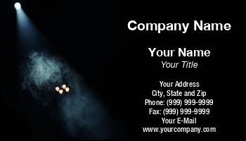 Lighting Business Cards