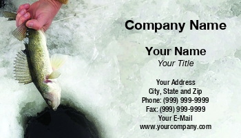 Fish Restocking Business Cards