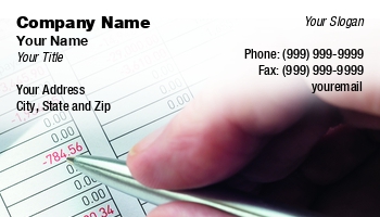 Auditor Business Cards