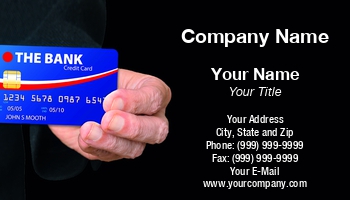 Credit Card Merchant Services Business Cards