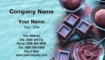 Chocolate Business Cards