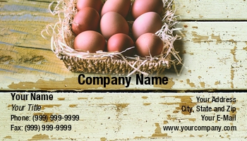 Poultry Business Cards
