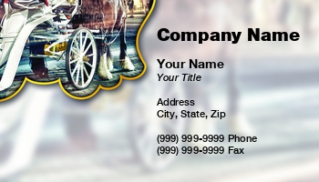 Horse Riding Business Cards