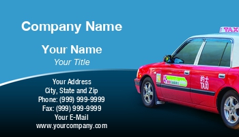 Cab Business Cards