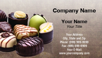 Delicatessen Business Cards Copy