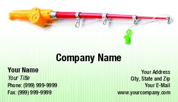 Fishing Bait Business Cards