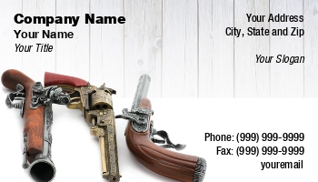 Gunsmith Business Cards