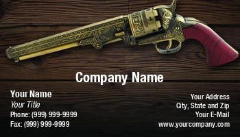 Gunsmith Business Cards