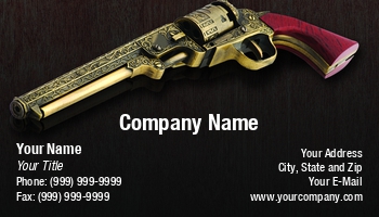 Gunsmith Business Cards