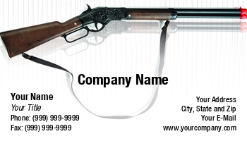 Gunsmith Business Cards