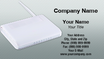 Internet Service Provider Business Cards