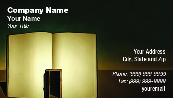 Bookstore Business Cards