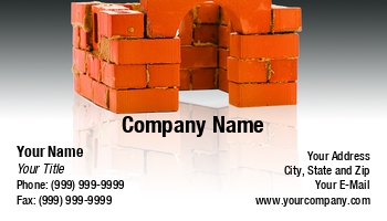 Masonry Business Cards