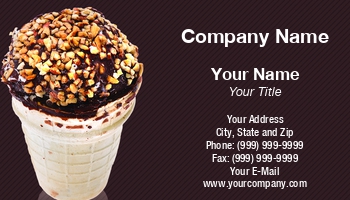 Ice Cream Business Cards