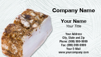 Meat Cleaver Business Cards