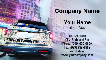 Police Business Cards