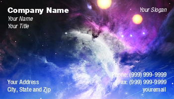 Astronomy Business Cards