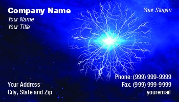 Lighting Business Cards