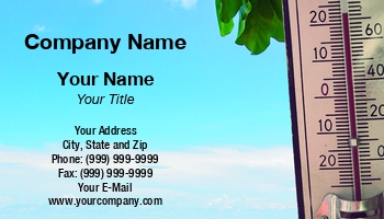 Weather Business Cards