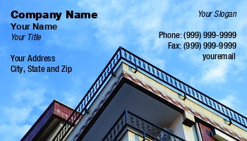 Apartments Business Cards