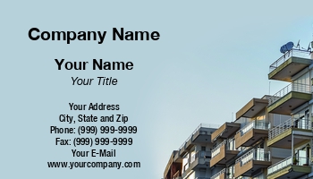 Apartments Business Cards