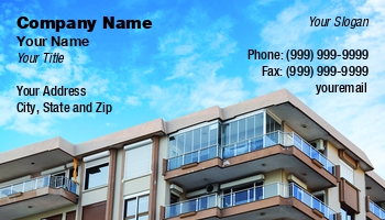 Apartments Business Cards