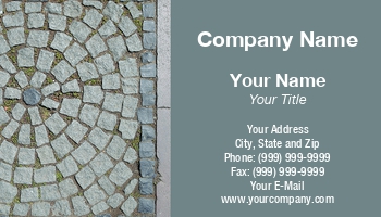 Masonry Business Cards