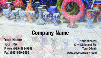Pottery Business Cards