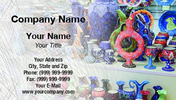 Pottery Business Cards