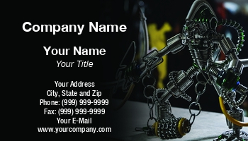 Robotics Engineer Business Cards