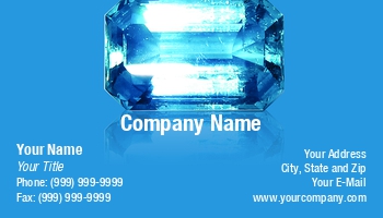 Gemologist Business Cards