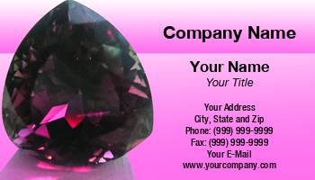 Gemologist Business Cards