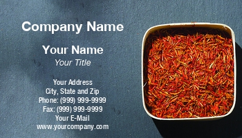 Spices Business Cards