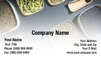 Spices Business Cards