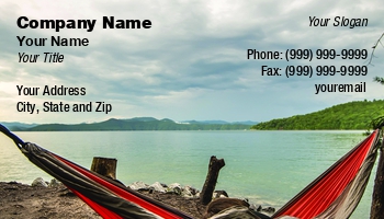 Resorts Business Cards