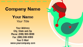 Poultry Business Cards