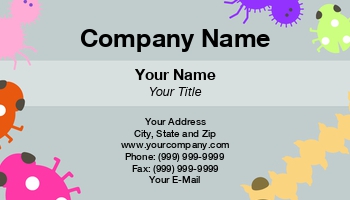 Pest Control Business Cards