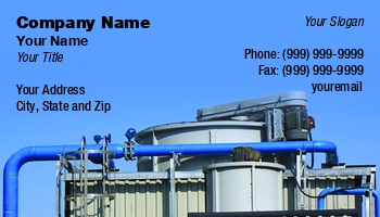 Oil Field Business Cards
