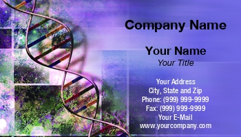 Genetic Counselor Business Cards